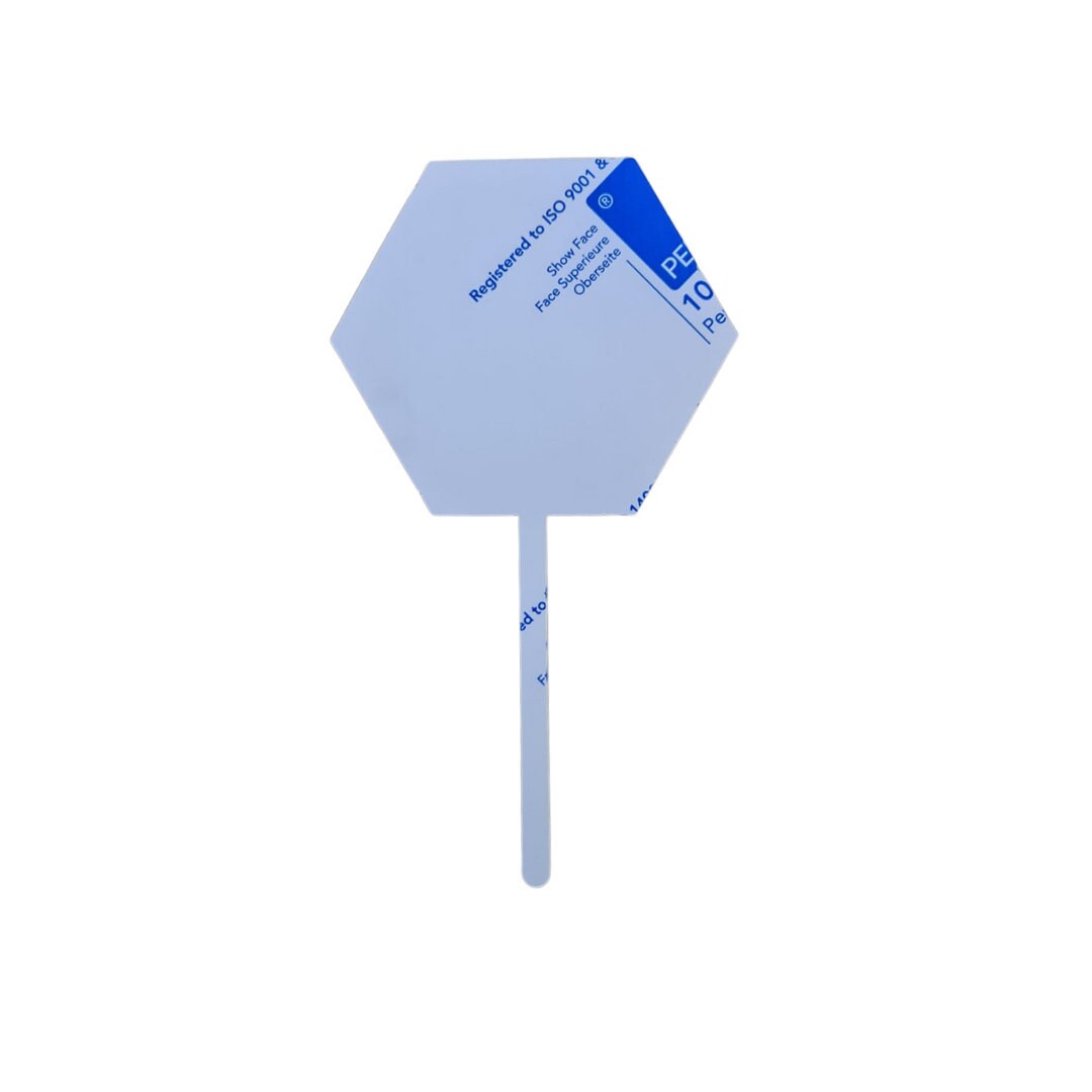 Hexagon 3mm Acrylic Paddle – MadeInLuton
