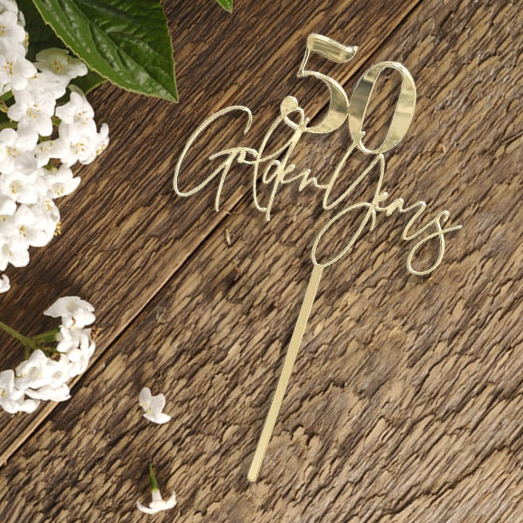Acrylic Cake Topper – MadeInLuton